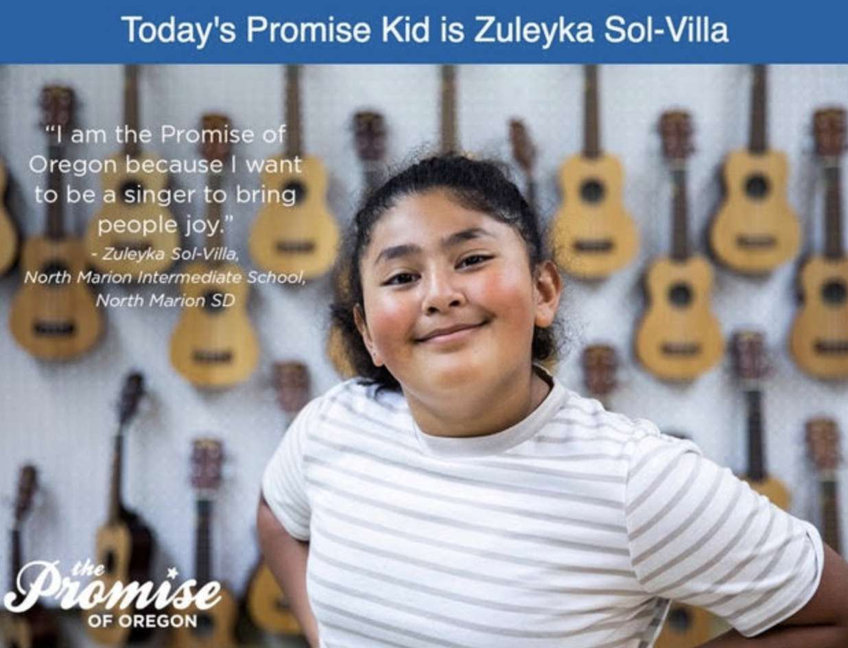 The Promise of Oregon Spotlight: Zuleyka Sol-Villa | North Marion ...