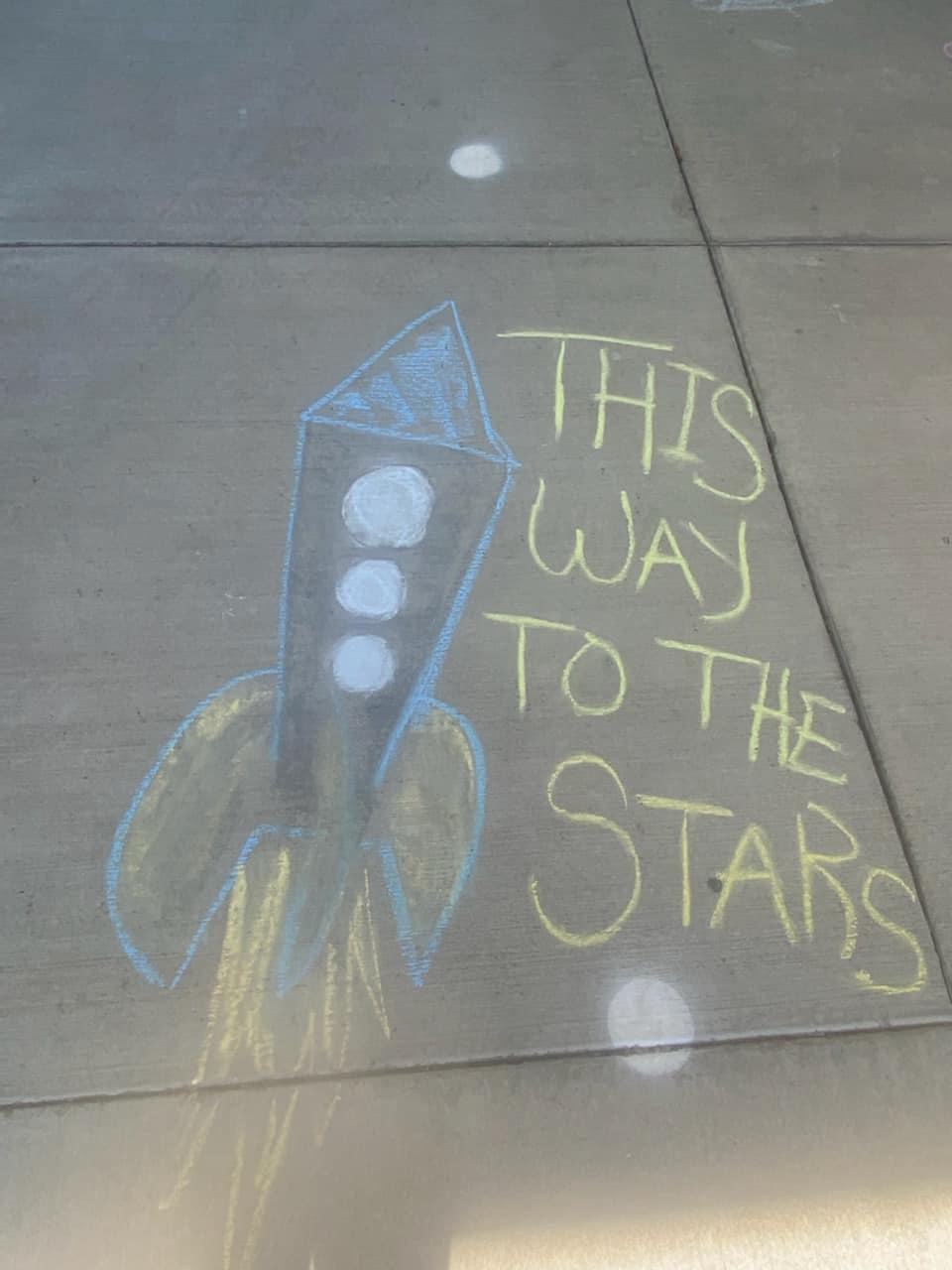 Chalk the Walk Returns | North Marion School District OR